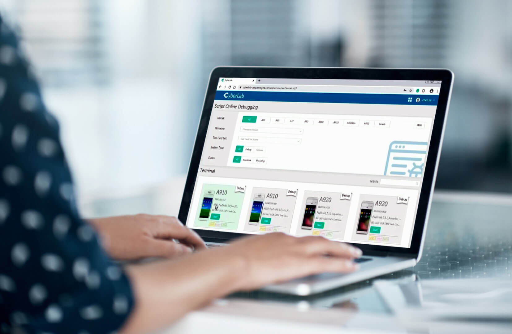 Virtual Payment App Testing For Android Terminals | CYBERLAB